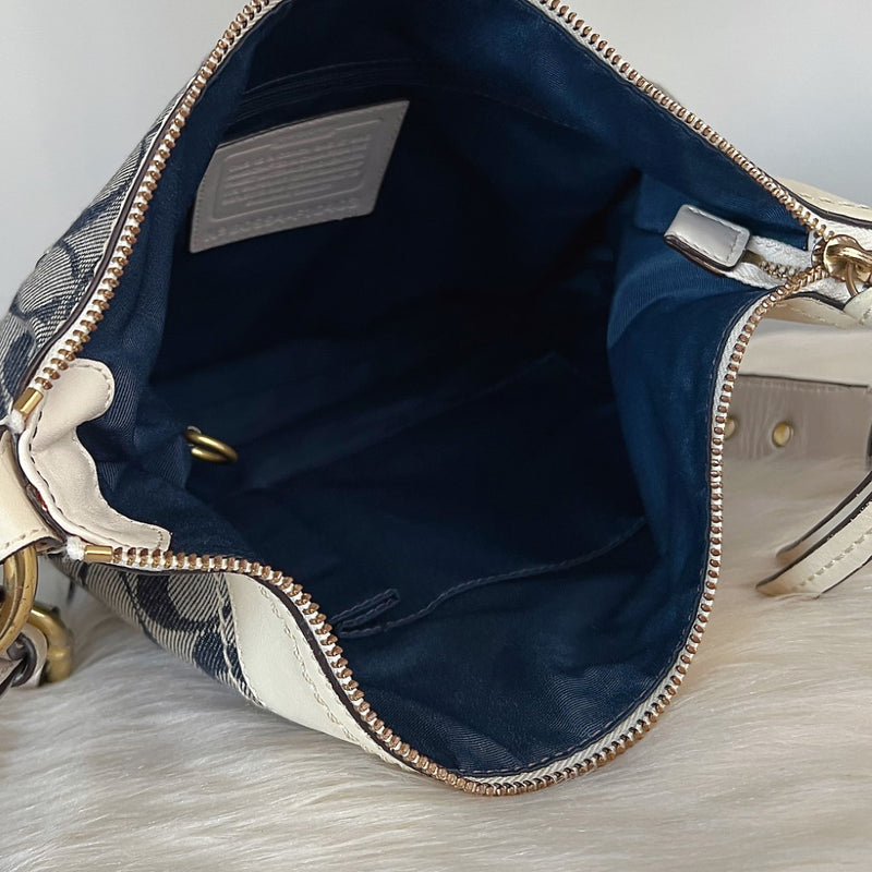 Coach Denim Monogram Crossbody Shoulder Bag – Luxury Trade