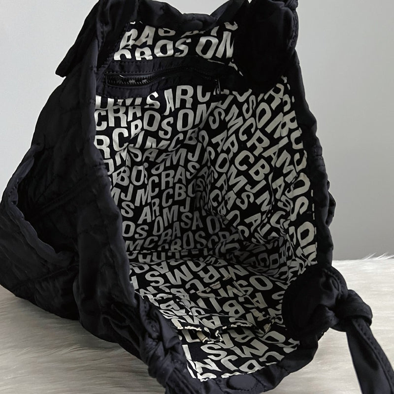 Marc Jacobs Signature Black Shopper Large Shoulder Bag – Luxury Trade